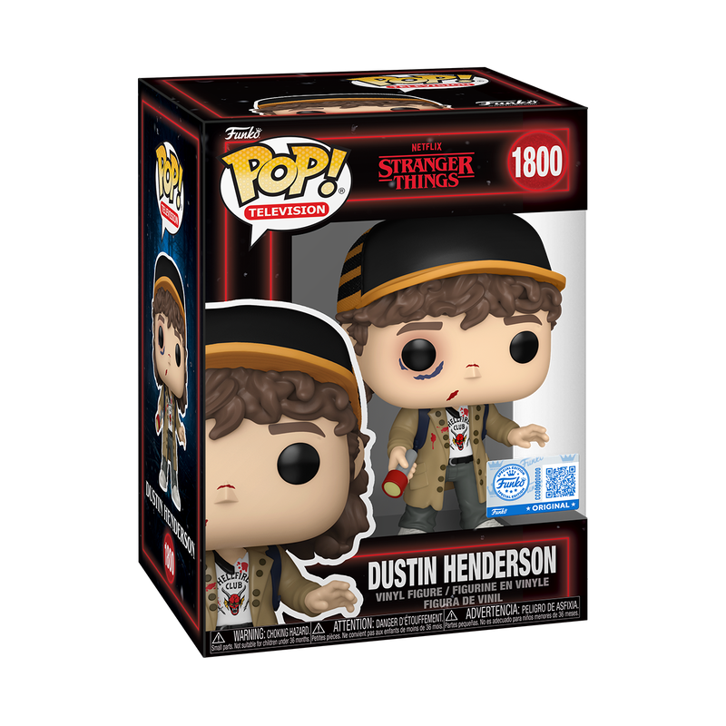 Stranger Things - Dustin Henderson (battle damaged) Hot Topic Exclusiv ...